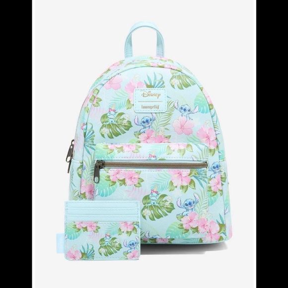 Loungefly | Bags | Loungefly Disney Lilo Stitch Tropical Friends Mini ...